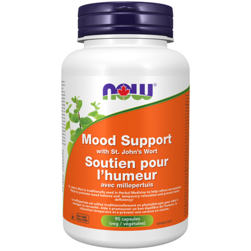 Now Mood Support With St. John's Wort Capsules 90 Count - Voilà Online ...