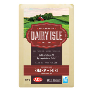 Dairy Isle Sharp Cheese Cheddar 270 g - Voilà Online Groceries & Offers