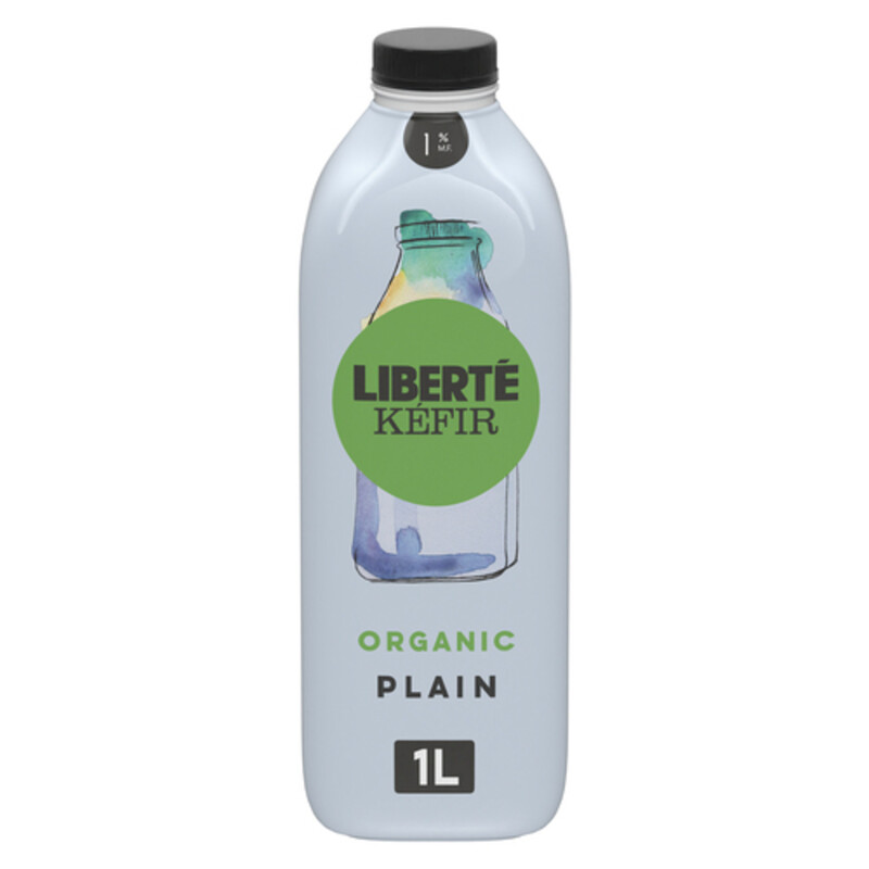 Liberté 1% Organic Kefir Plain 1 L - Voilà Online Groceries & Offers