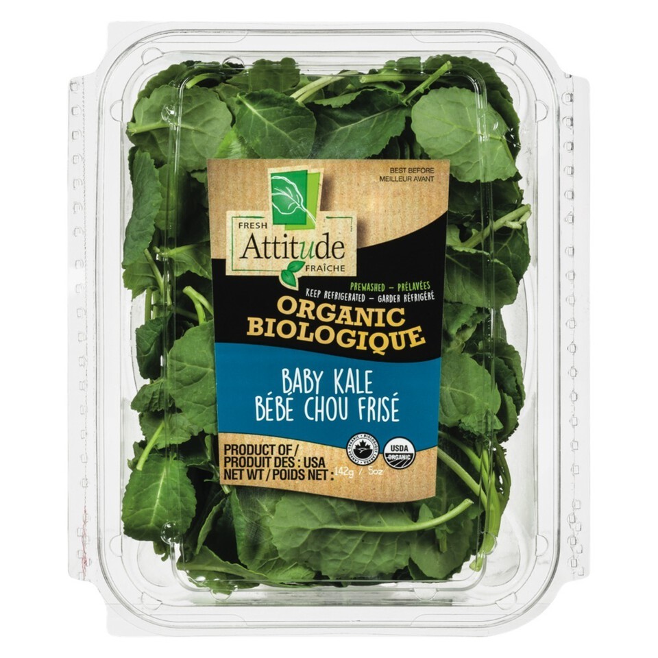 Organic Baby Kale 142 g - Voilà Online Groceries & Offers