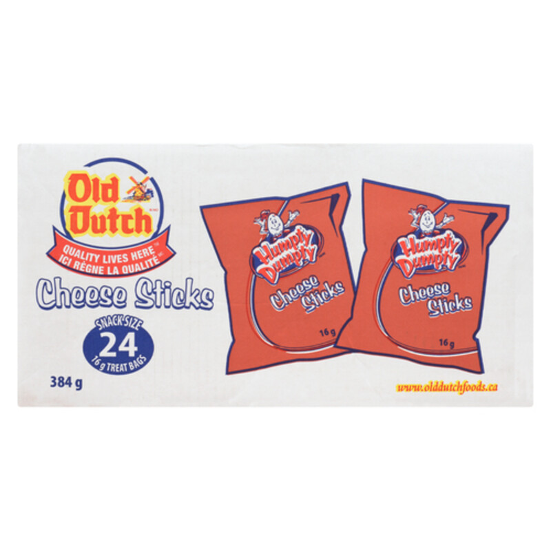 Old Dutch Humpty Dumpty Halloween Pack 24 Treat Bags Cheese Sticks 384 ...