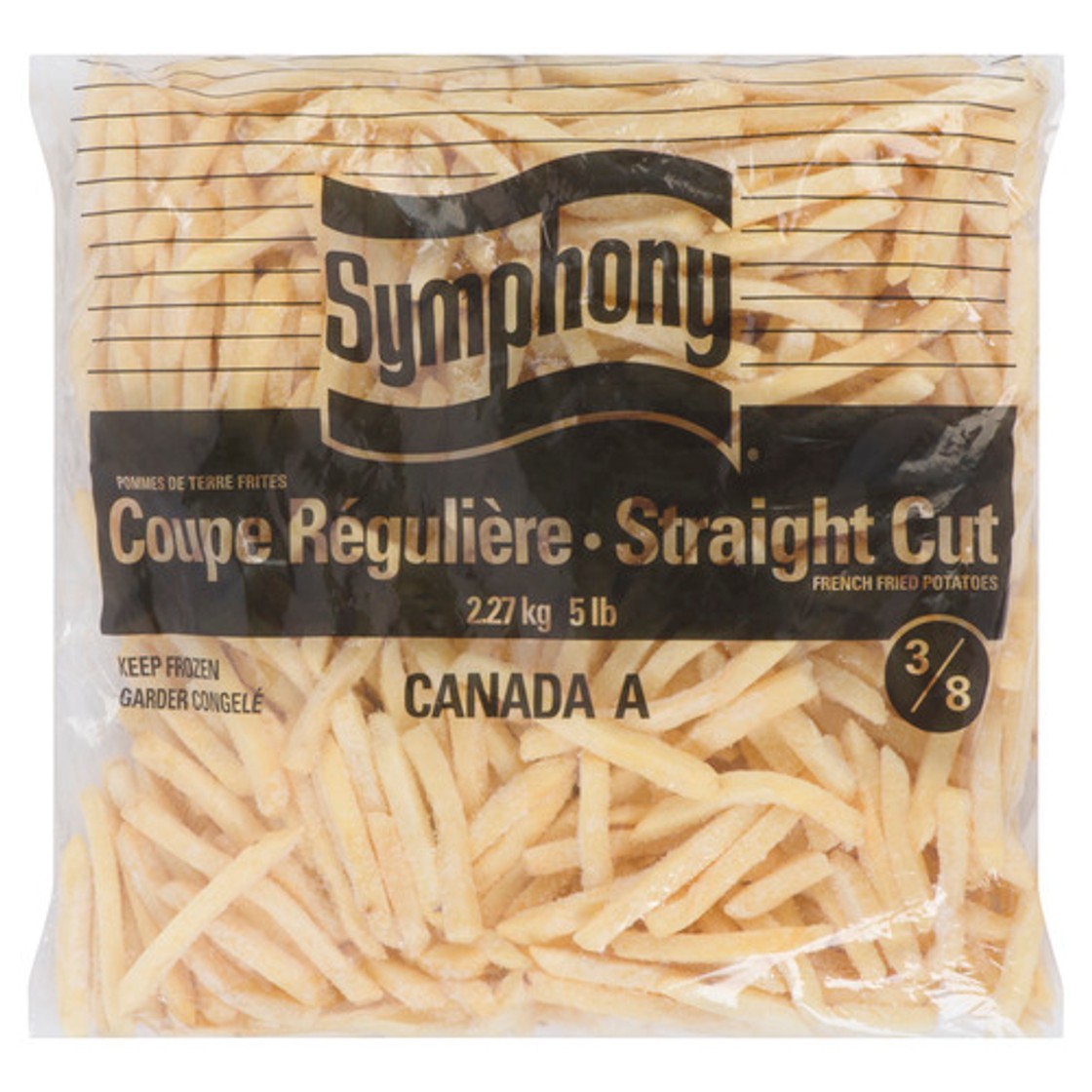 McCain Symphony 3/8 Inch French Fries 2.27 kg (frozen) - Voilà Online ...