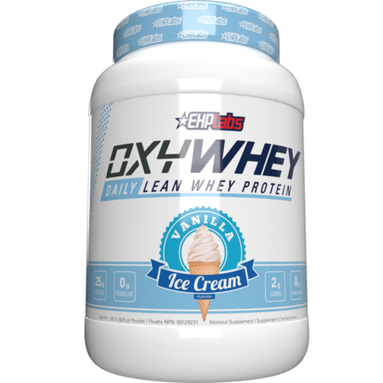 EHP Labs Oxy Whey Protein Powders Vanilla Ice Cream 825 g - Voilà ...