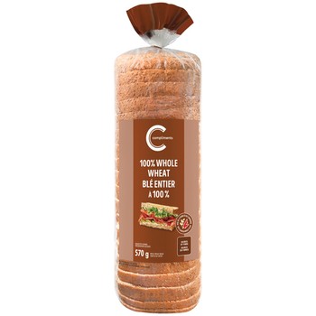 Compliments Bread Whole Wheat 570 g - Voilà Online Groceries & Offers