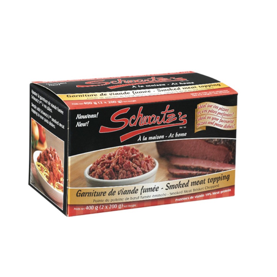 Schwartz's Smoked Meat Topping 400 g - Voilà Online Groceries & Offers