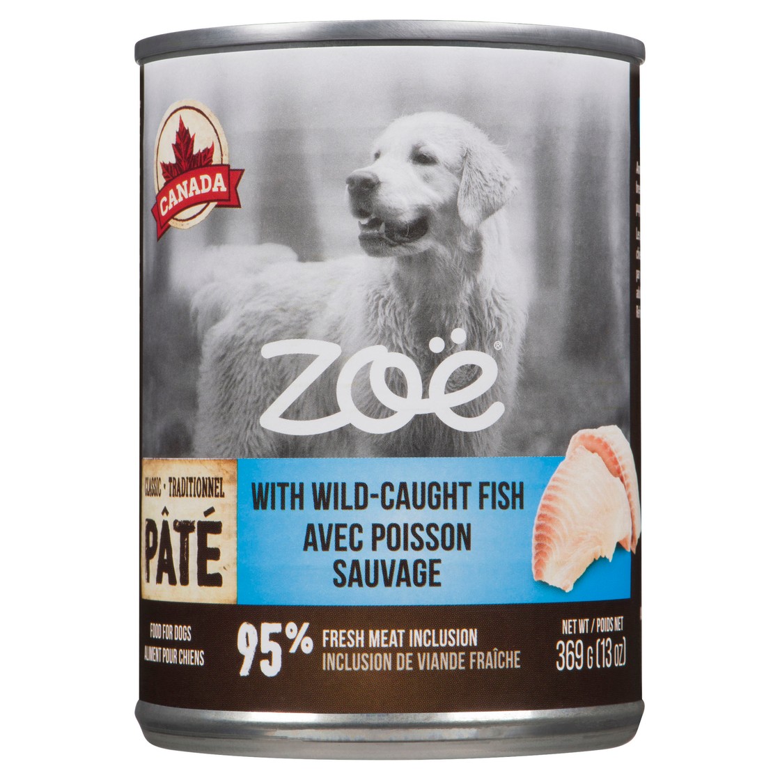 Zoe Dog Pate Wild-Caught Fish 369 g - Voilà Online Groceries & Offers