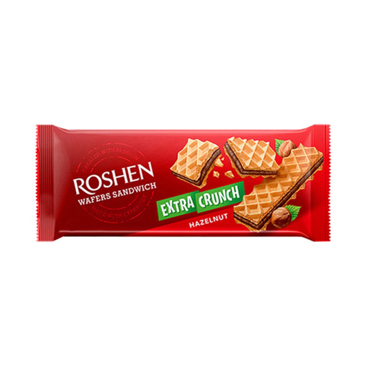 Roshen Wafers Sandwich Extra Crunch Hazelnut 142 g - Voilà Online ...