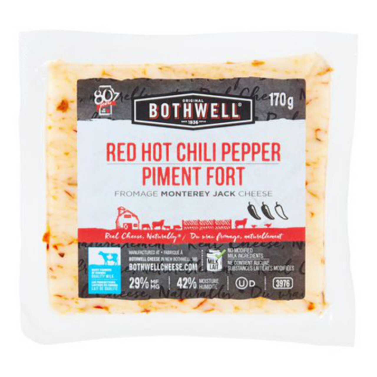 Bothwell Monterey Jack Cheese Red Hot Chili Pepper 170 g - Voilà Online ...