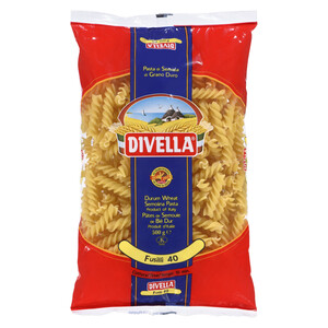 Divella Fusilli Pasta #40 500 g - Voilà Online Groceries & Offers