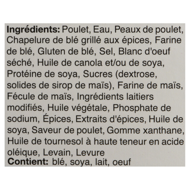 Watson Ridge Frozen Chicken Strips Breaded Fully Cooked 800 g - Voilà ...