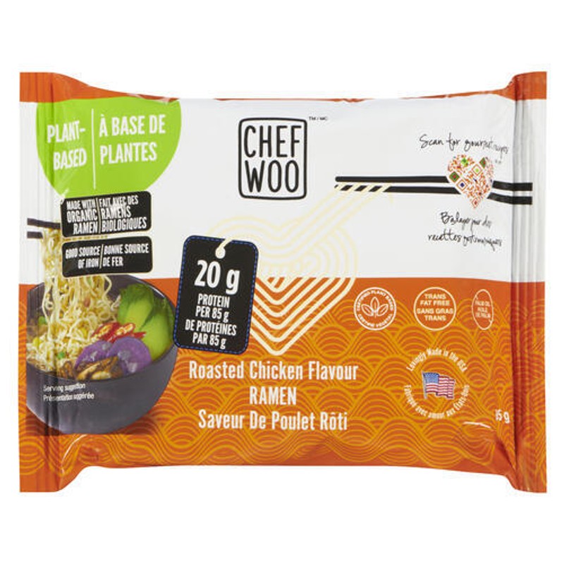 Chef Woo Instant Noodle Roasted Chicken 85 g - Voilà Online Groceries ...