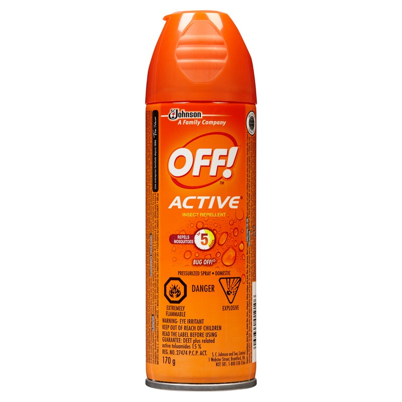 OFF! Active Insect Repellent Spray 170 g - Voilà Online Groceries & Offers