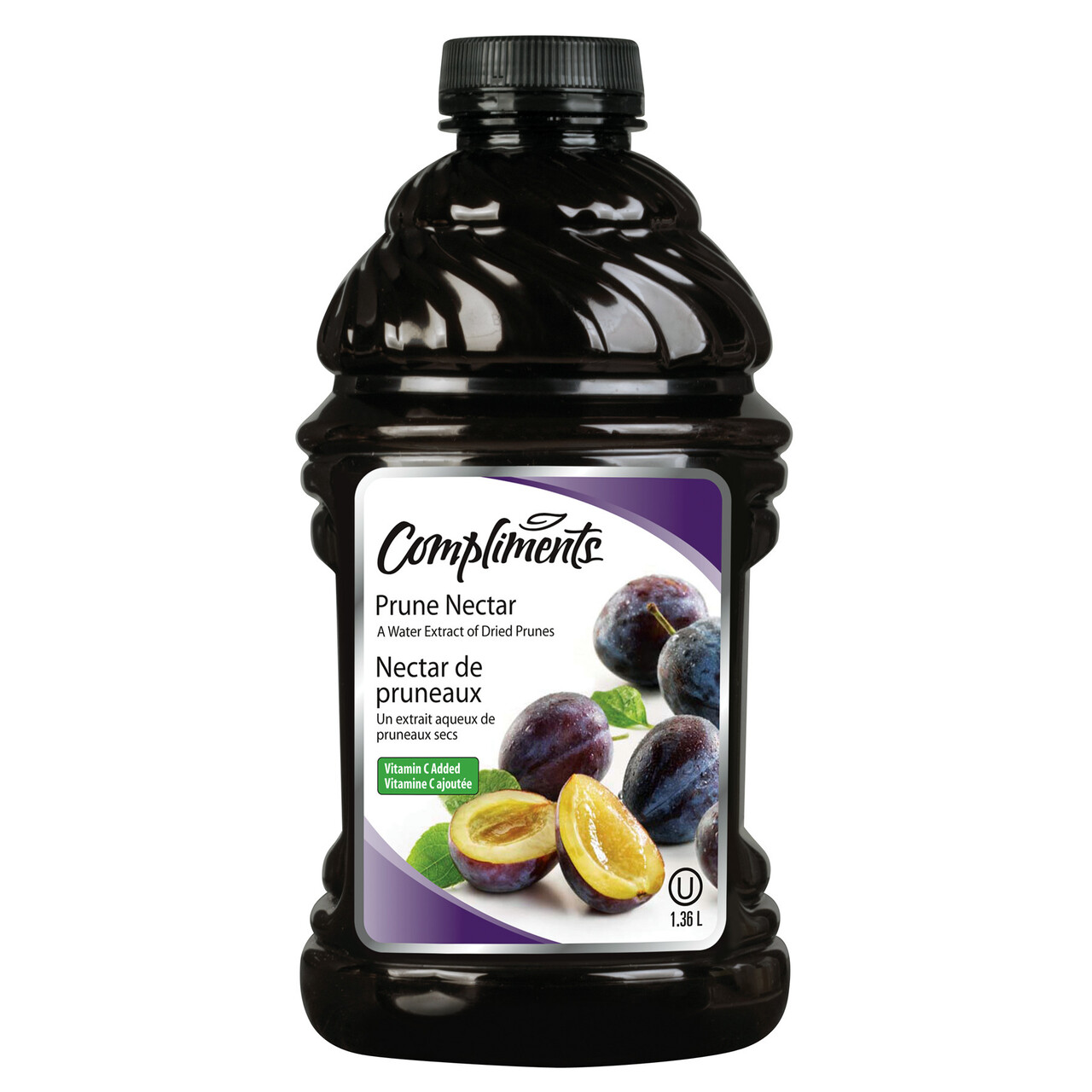 Compliments Juice Prune 1.36 L (bottle) - Voilà Online Groceries & Offers