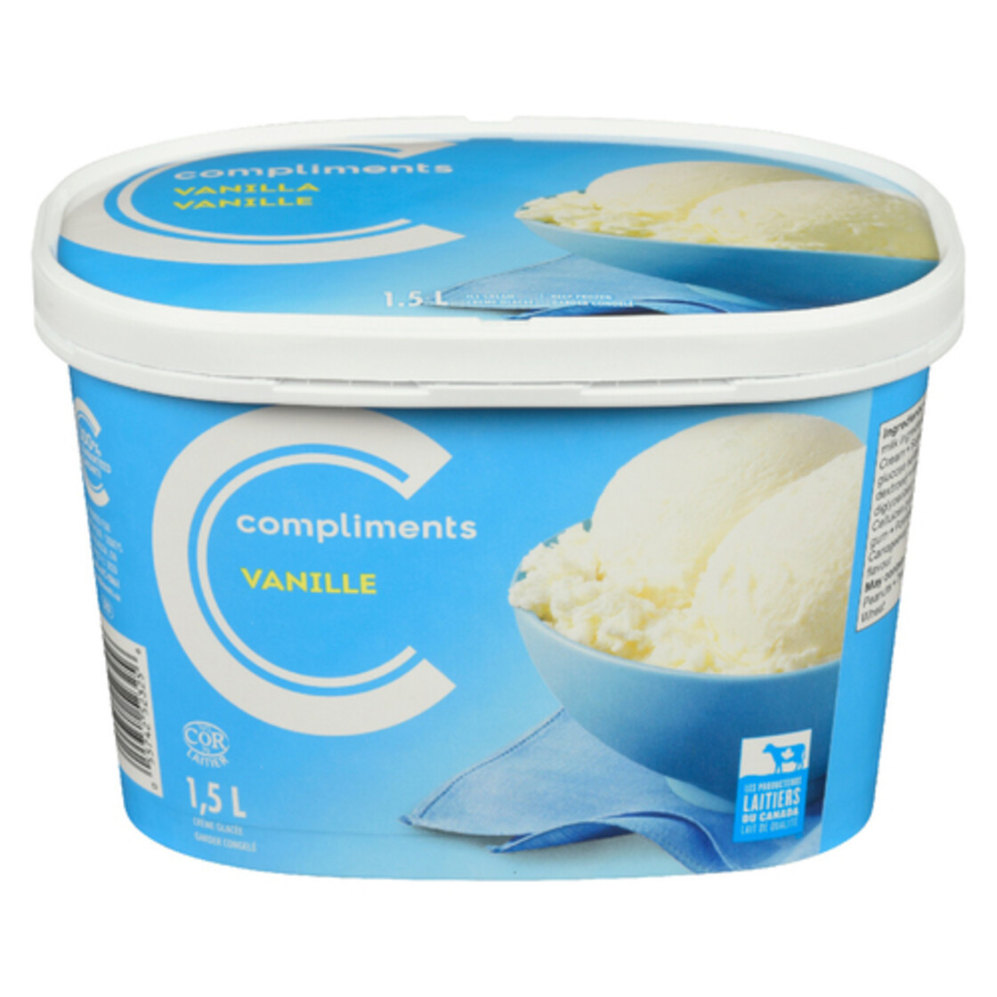 Compliments Vanilla Ice Cream 1.5 L - Voilà Online Groceries & Offers