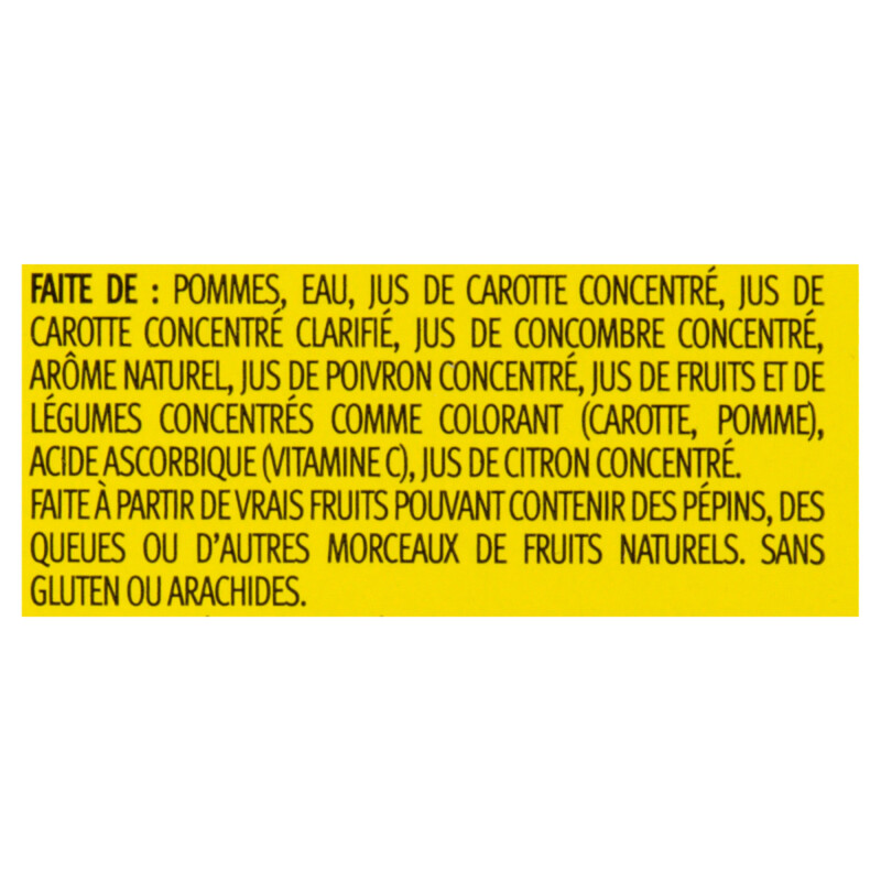 Mott's Fruitsations Fruit & Veggie Snack Unsweetened Peach Apple Carrot ...