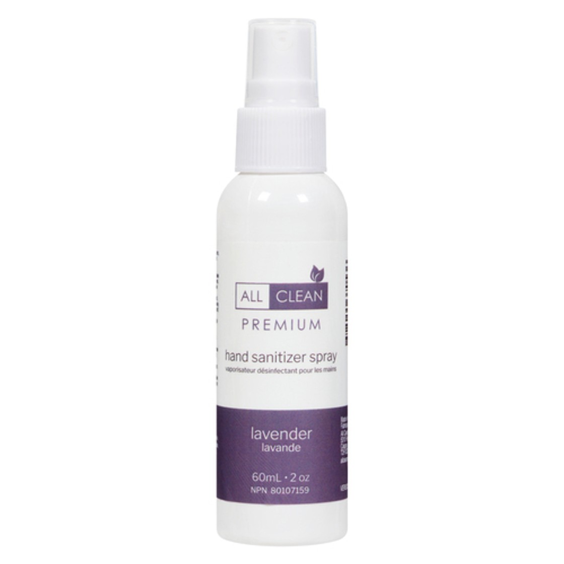All Clean Natural Hand Sanitizer Lavender 60 ml - Voilà Online ...