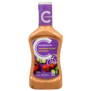 Compliments Salad Dressing Thousand Island 475 ml - Voilà Online ...