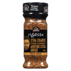 Club House La Grille Seasoning Xtra Coarse Build 168 g - Voilà Online ...