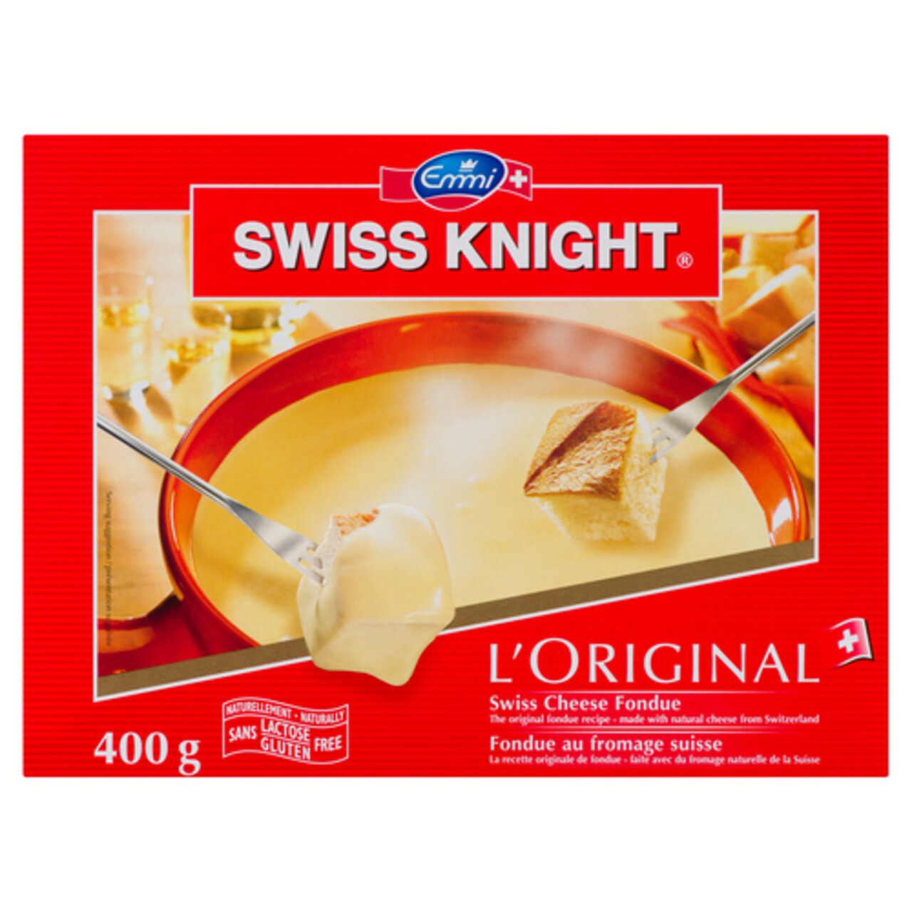 Swiss Knight Fondue Cheese 400 g - Voilà Online Groceries & Offers