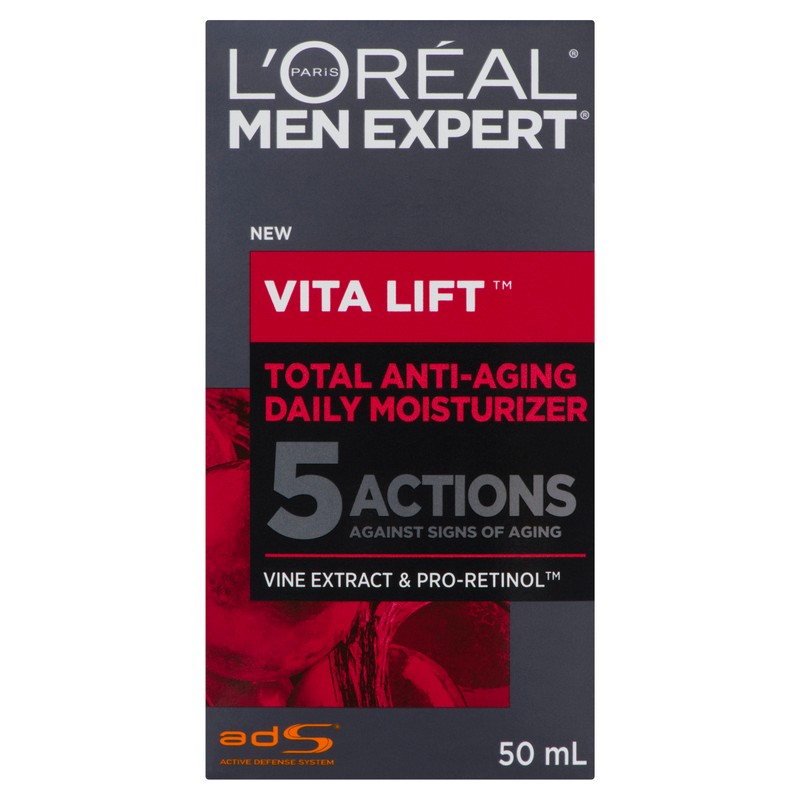 L'Oréal Men Expert Vita Lift Total Anti-Aging Daily Moisturizer 50 ml ...