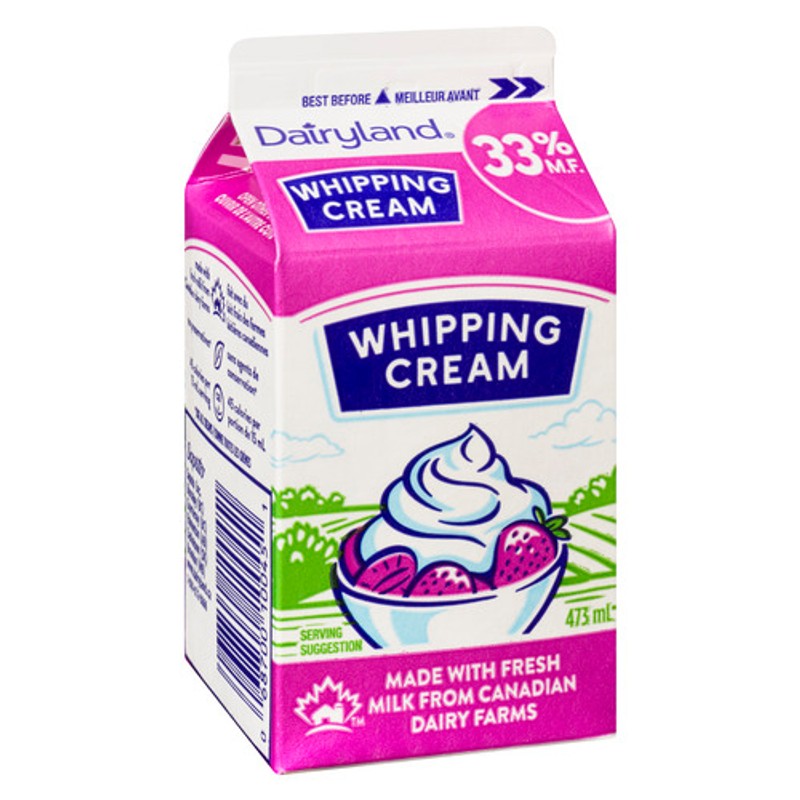 Dairyland Whipping Cream 473 ml - Voilà Online Groceries & Offers