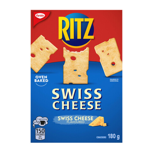 Ritz Crackers Swiss Cheese 180 g - Voilà Online Groceries & Offers