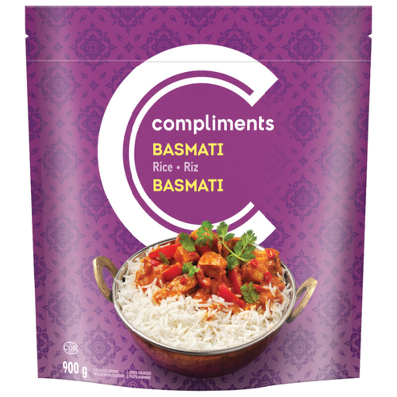 Compliments Rice Basmati 900 g - Voilà Online Groceries & Offers