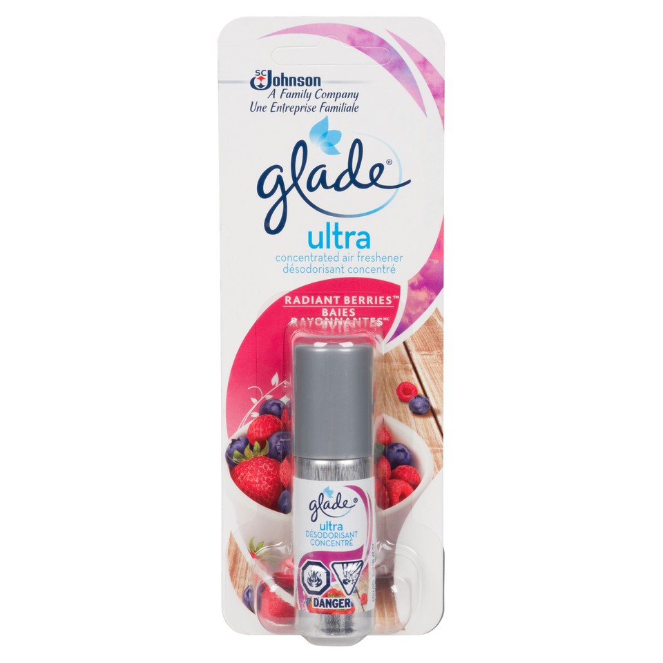 Glade Ultra Concentrated Air Freshener Radiant Berries 1 EA - Voilà ...