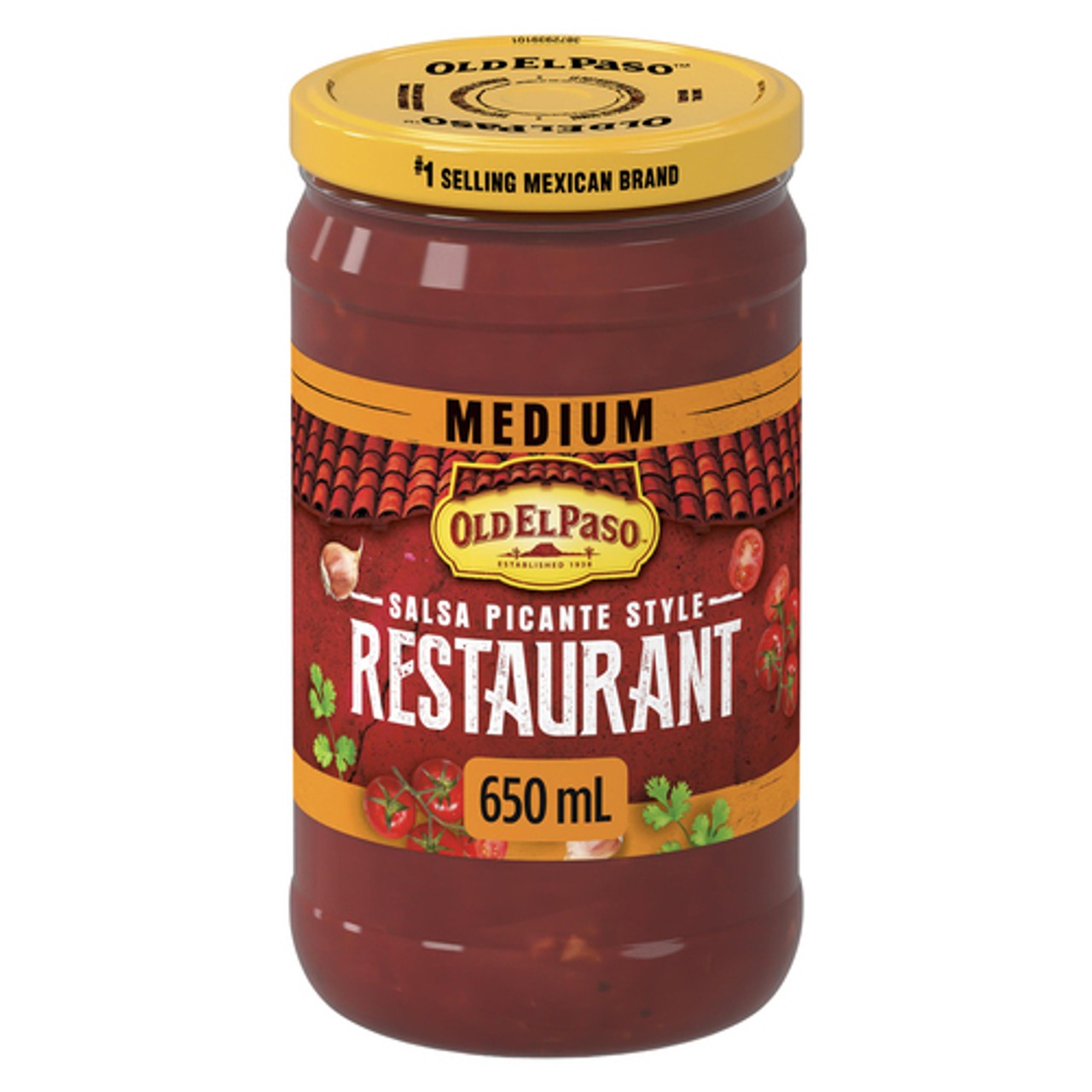 Old El Paso Salsa Picante Style Restaurant Medium 650 ml - Voilà Online ...