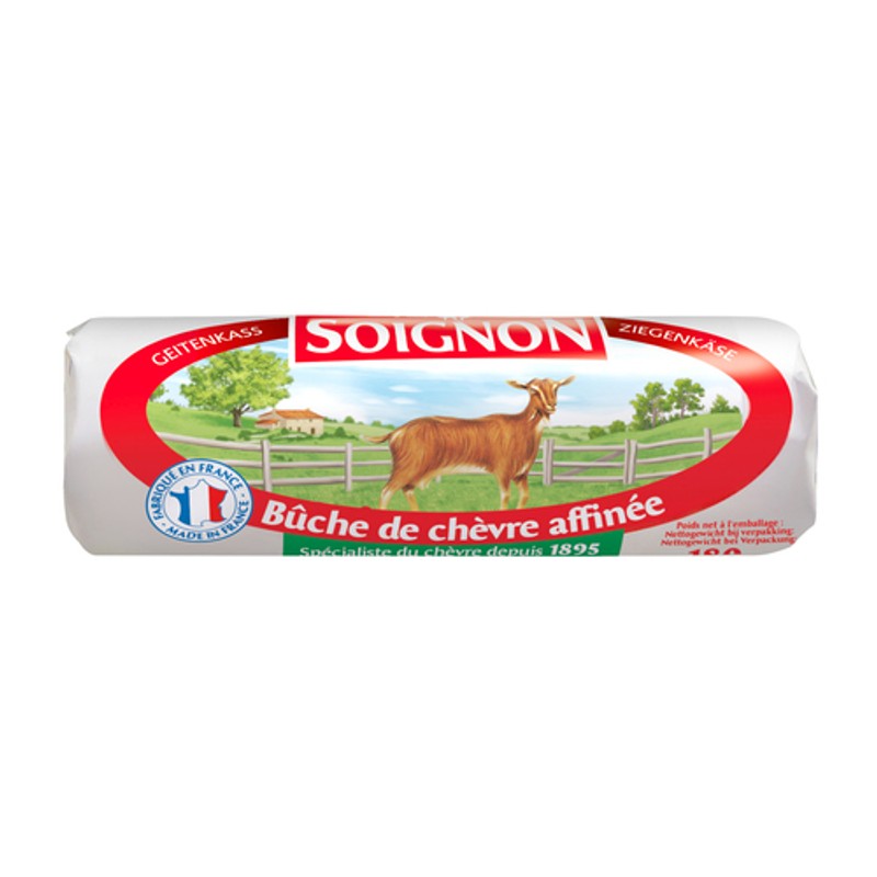 Soignon Sainte-Maure Goat Cheese 180 g - Voilà Online Groceries & Offers