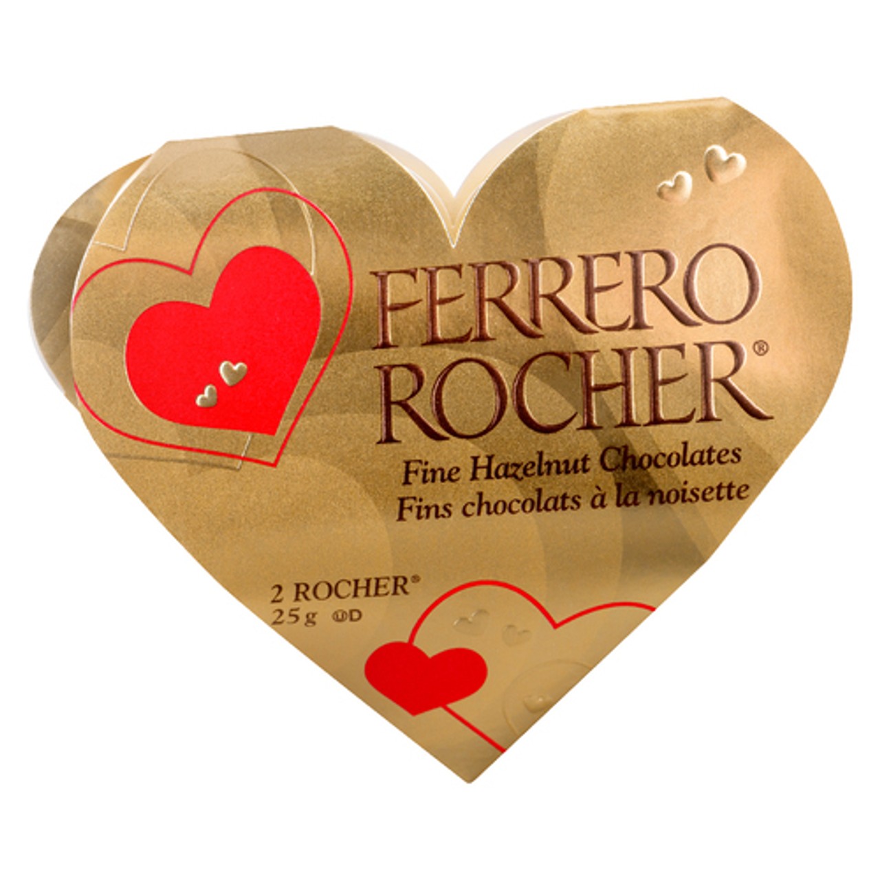 Ferrero Rocher Chocolate Hearts Fine Hazelnut 25 g - Voilà Online ...