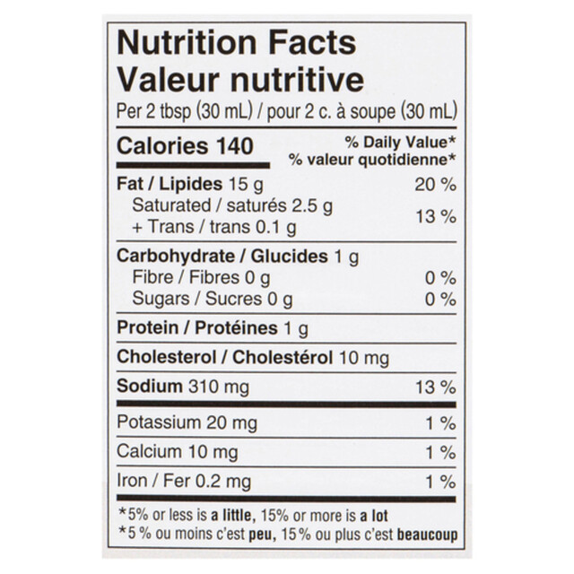 Keg Steakhouse & Bar Dressing Caesar 950 ml - Voilà Online Groceries ...