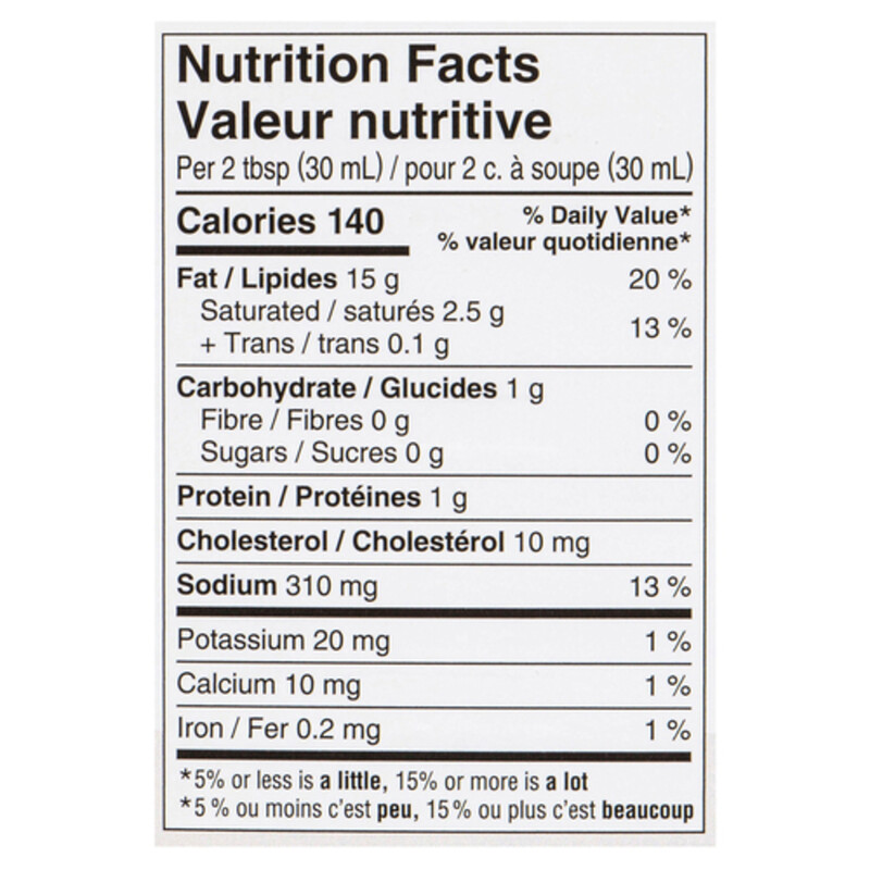 Keg Steakhouse & Bar Dressing Caesar 950 ml - Voilà Online Groceries ...