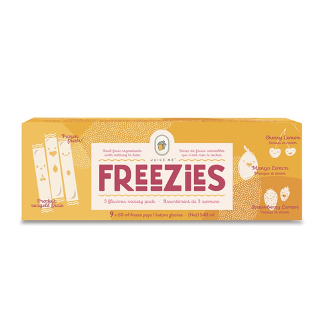 Juice Me Freezies Pops Variety Pack 9 x 60 ml - Voilà Online Groceries ...