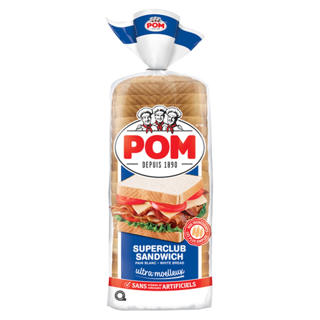 POM White Sliced Bread Ultra Moist 675 g - Voilà Online Groceries & Offers