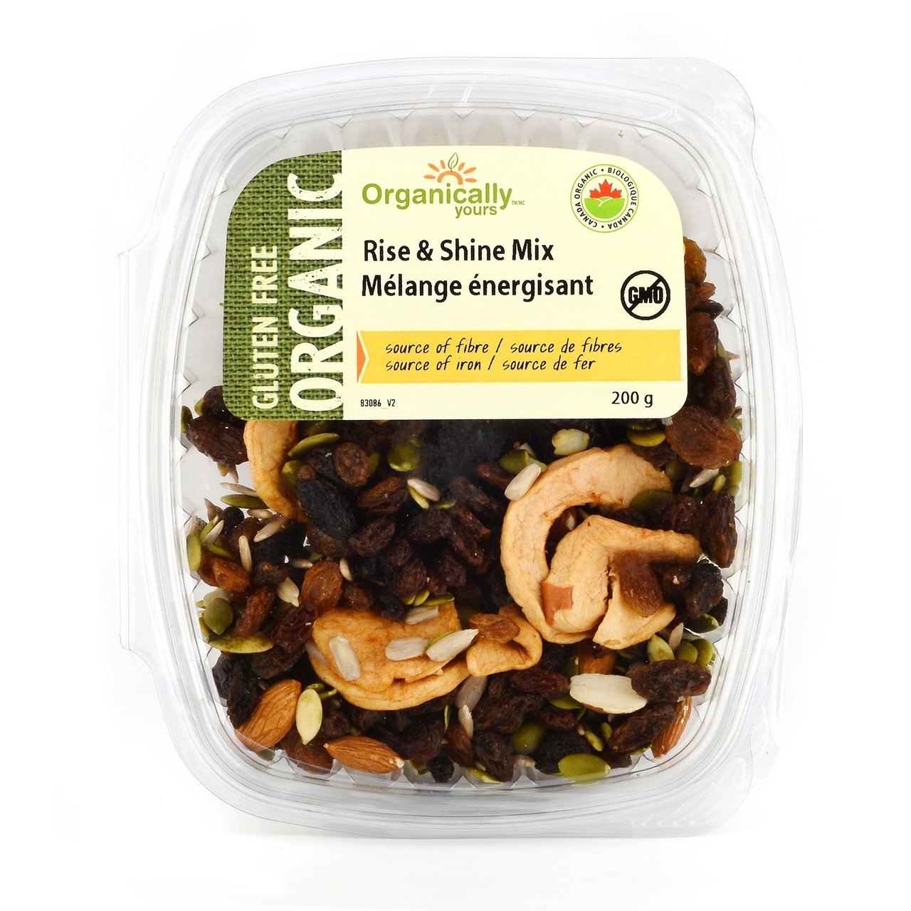 Organically Yours Rise & Shine Mix 200 g - Voilà Online Groceries & Offers