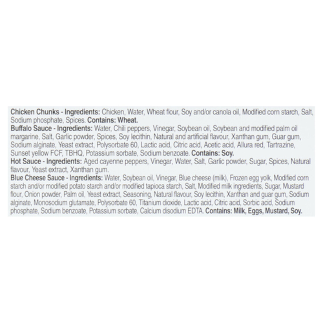 Pinty's Breast Chunks Buffalo Fully Cooked Seasoned Breaded Chicken 780 ...