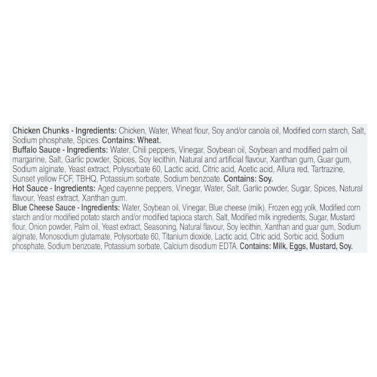 Pinty's Breast Chunks Buffalo Fully Cooked Seasoned Breaded Chicken 780 ...