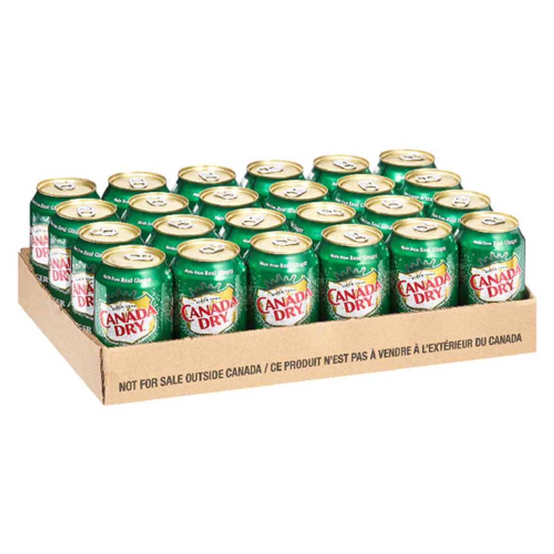 Canada Dry Soft Drink Ginger Ale 24 x 355 ml (cans) - Voilà Online ...
