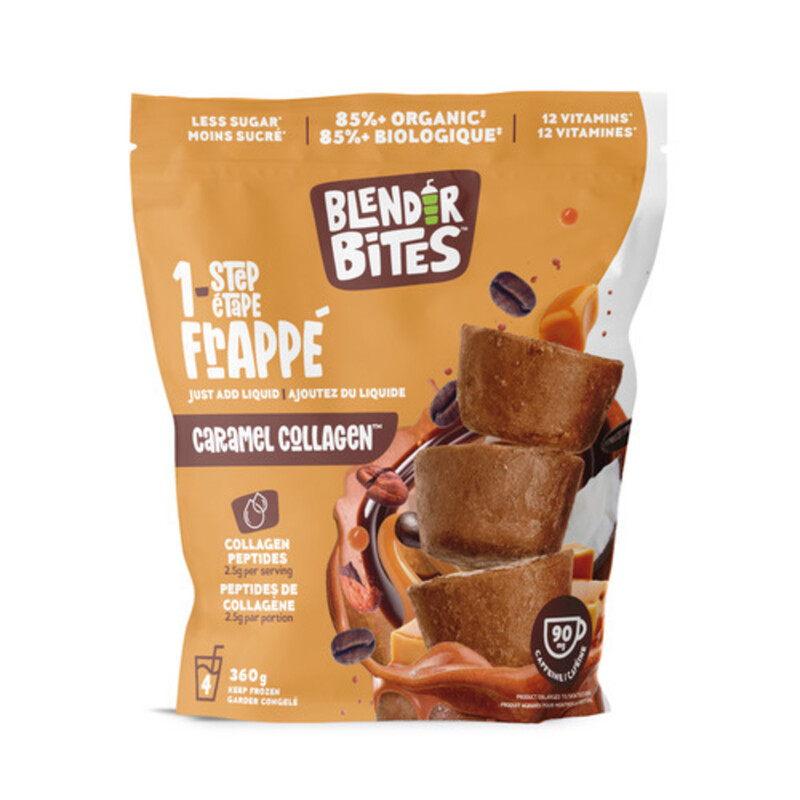 Blender Bites Frozen Smoothie Caramel Collagen 360 g - Voilà Online ...
