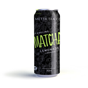 Metta Tea Sparkling Matcha Lemonade 355 ml - Voilà Online Groceries ...
