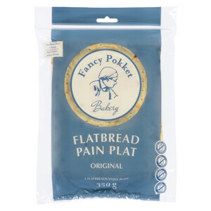 Fancy Pokket Flatbread Original 350 g - Voilà Online Groceries & Offers