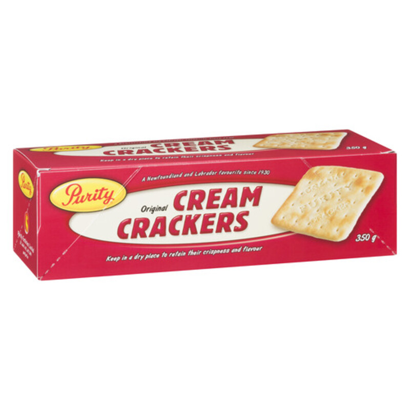 Purity Cream Crackers Original 350 g - Voilà Online Groceries & Offers