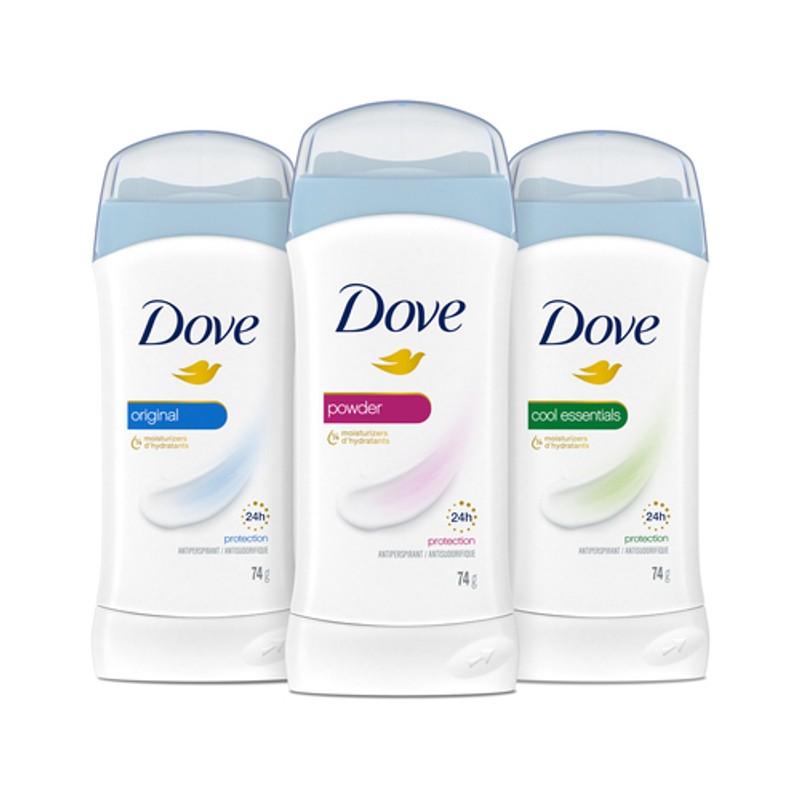 Dove Advanced Care Antiperspirant Stick Cool Essentials For Women 74 g ...