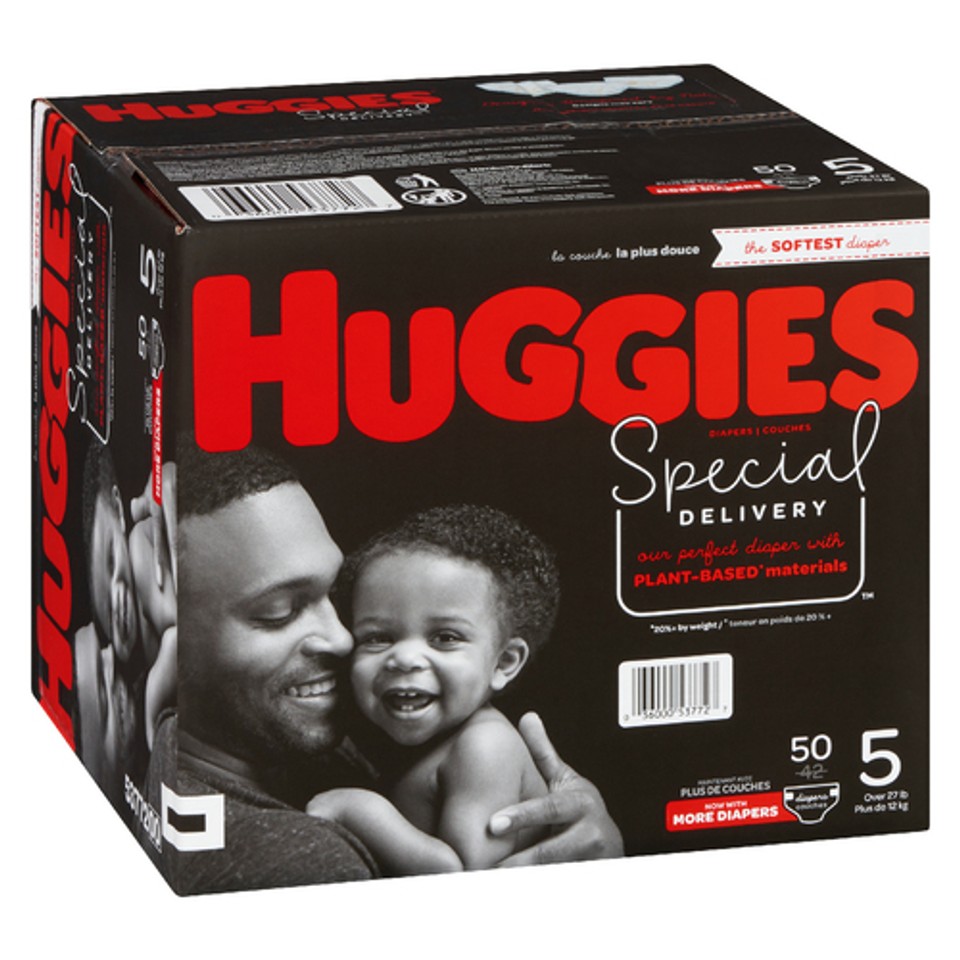 Huggies Special Delivery Diapers Size 5 50 Count - Voilà Online ...