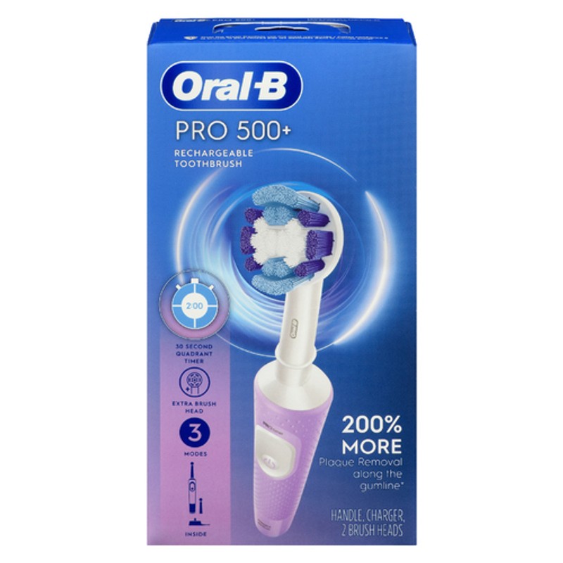 Oral-B Rechargeable Toothbrush Handle 1 EA - Voilà Online Groceries ...