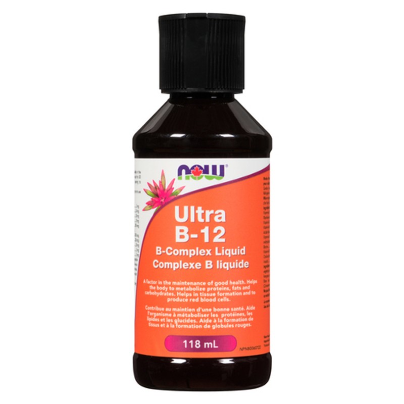 Now B-Complex Liquid Ultra B-12 118 ml - Voilà Online Groceries & Offers