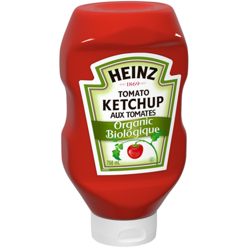 Heinz Organic Tomato Ketchup 750 ml - Voilà Online Groceries & Offers