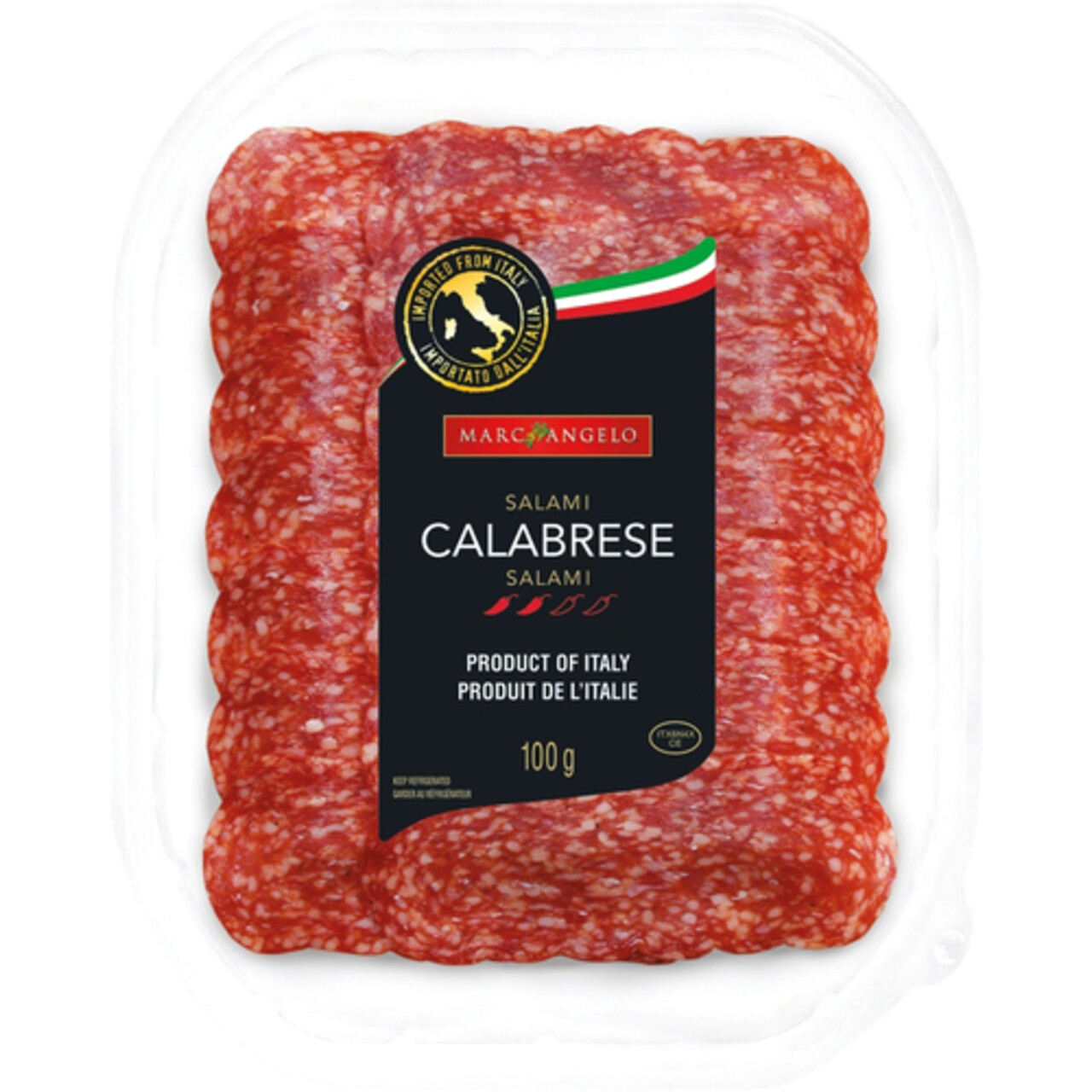 Marc Angelo Calabrese Salami 100 g - Voilà Online Groceries & Offers