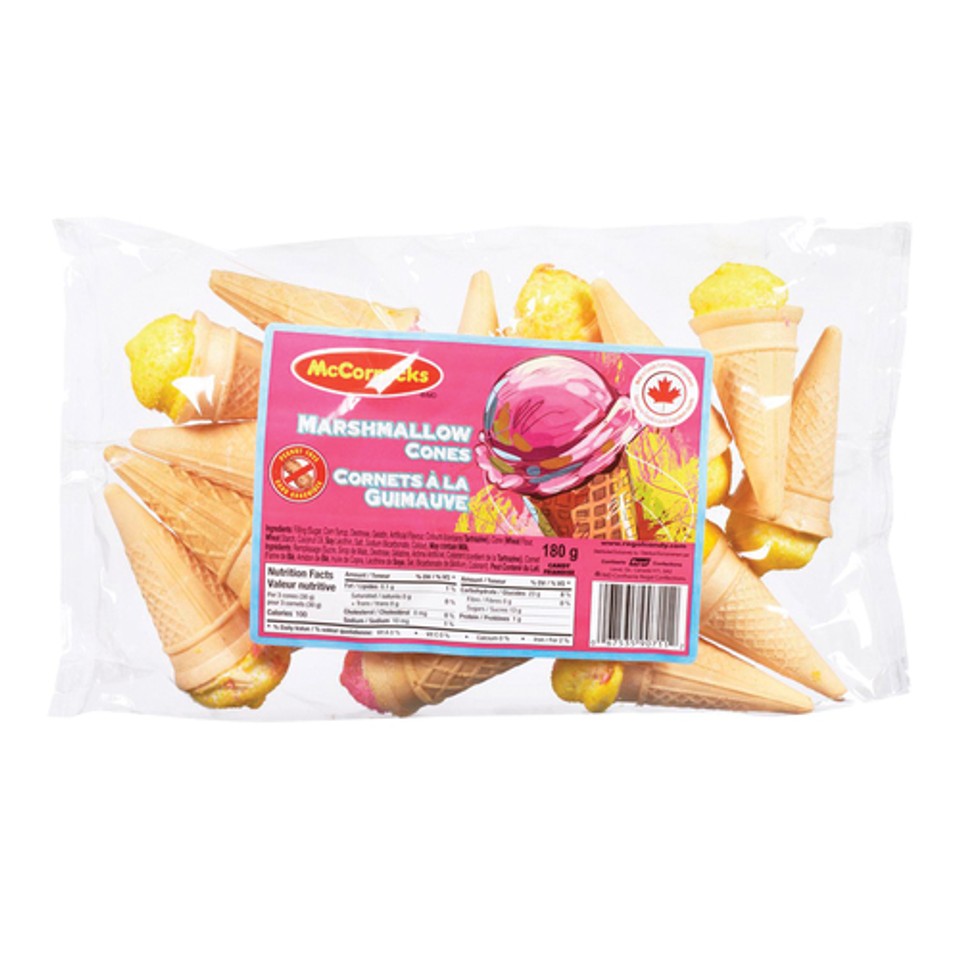 Marshmallow Cones Original 180 g - Voilà Online Groceries & Offers